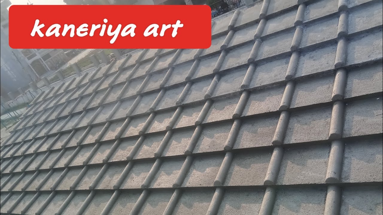 amazing plaster khprail design for cement slop tiles - YouTube