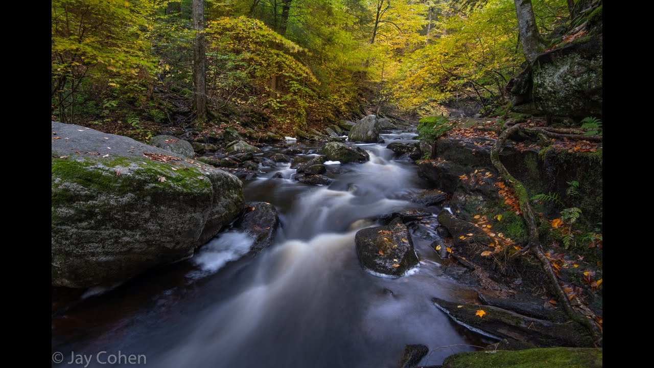 Photographing Enders Falls in Connecticut - YouTube