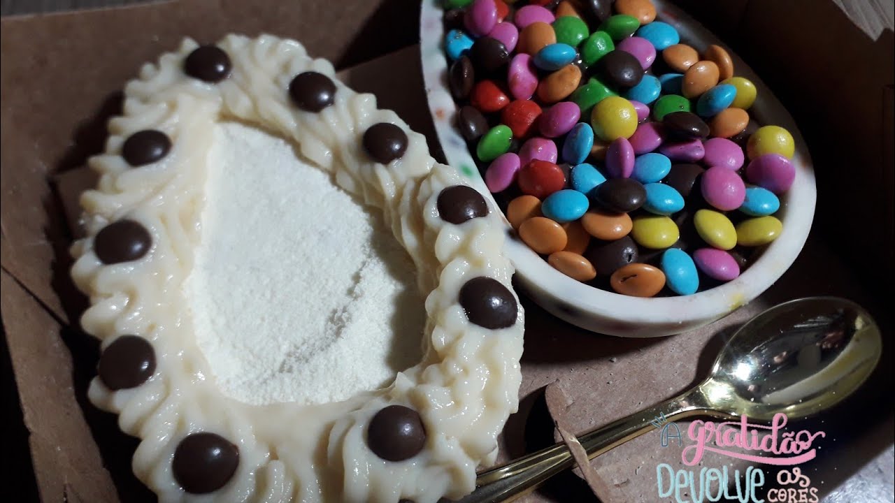 COMECEI A FAZER OS OVOS DE COLHER | Recheio Ninho e Brigadeiro ...