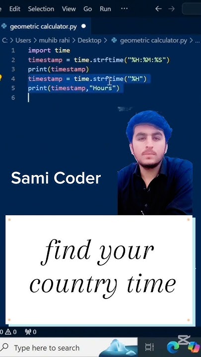 find your country time|| python programming || Python coding - YouTube