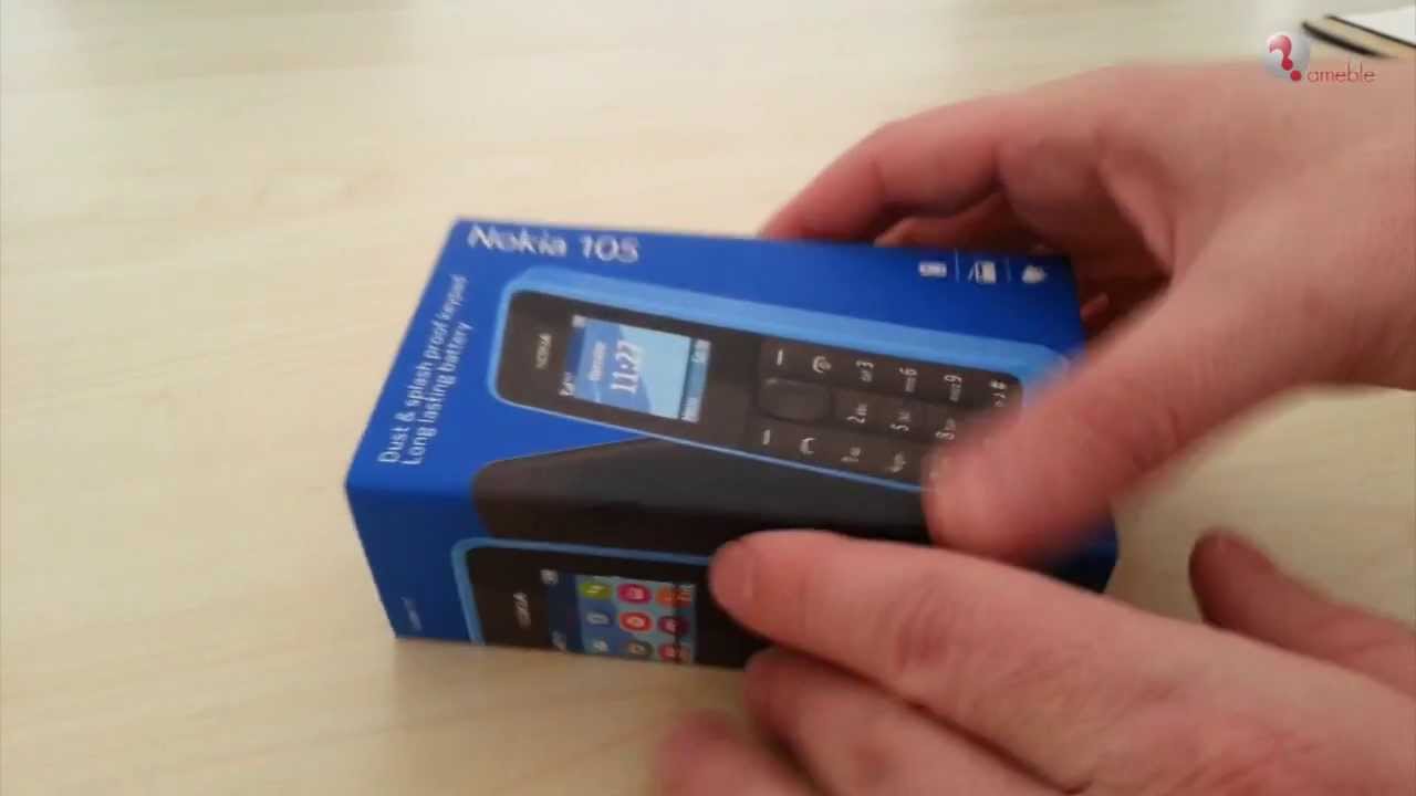 Nokia Asha 105 Unboxing - YouTube
