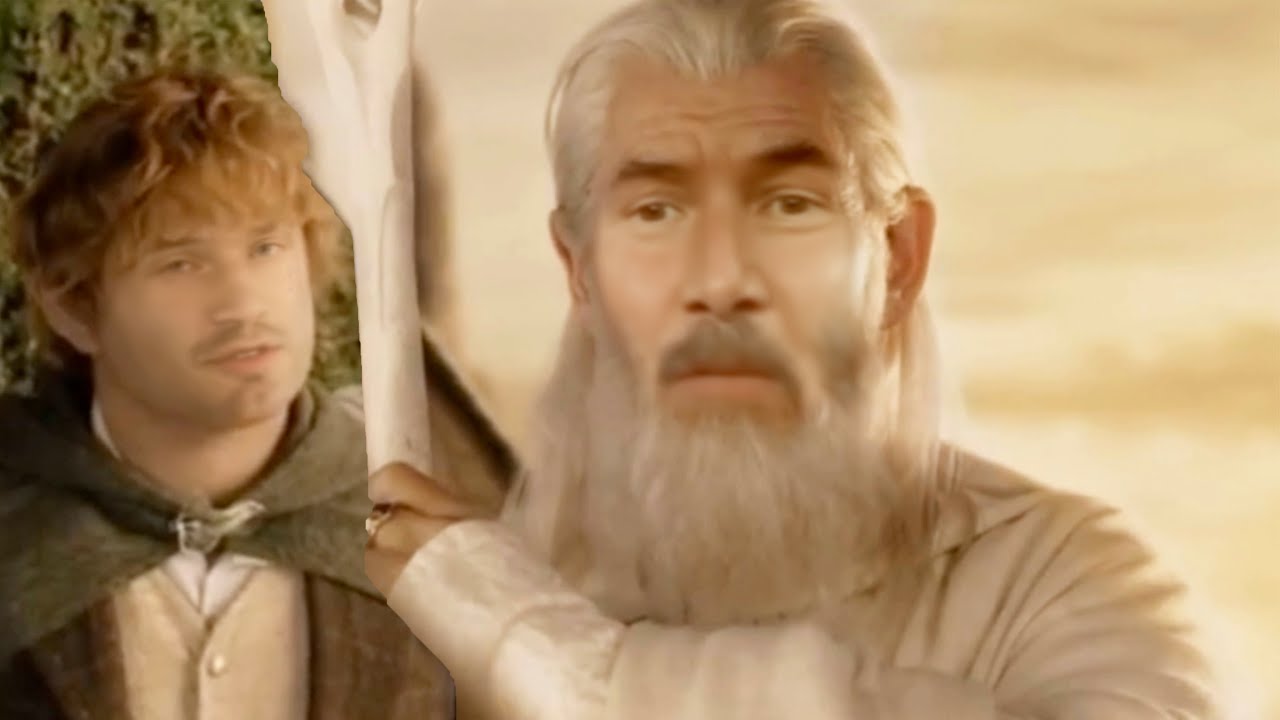 PEWDIEPIE Hobbits say goodbye to KEANU REEVES Gandalf [ DeepFake TV ...