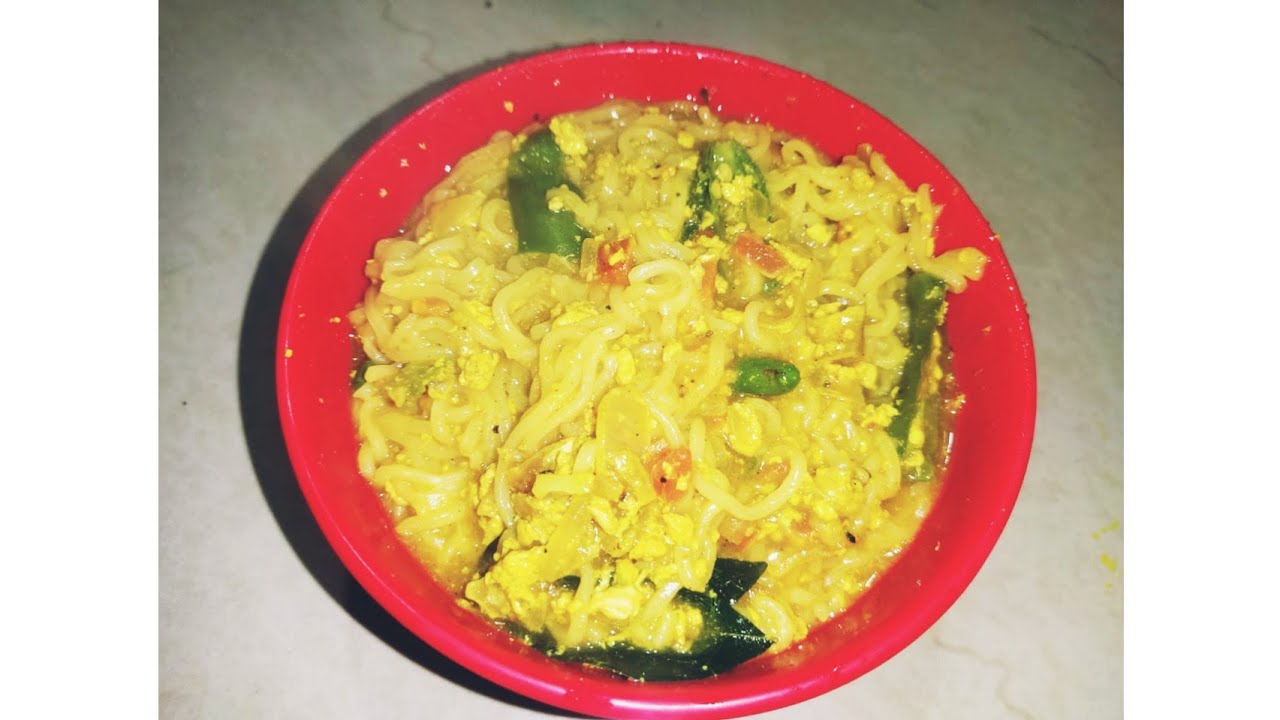 Egg Maggie Recipe| Egg maggi | Anda Maggi Masala | Breakfast Recipe ...