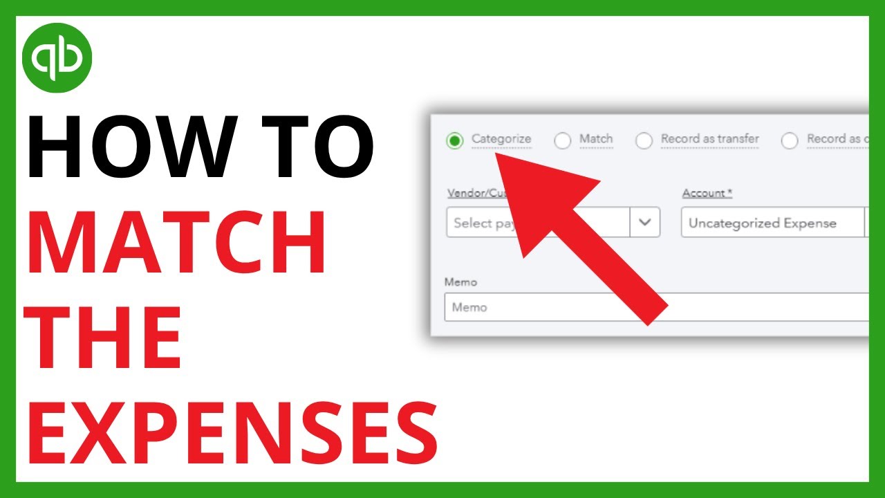How to Match the Expenses in QuickBooks Online [QUICK GUIDE] - YouTube