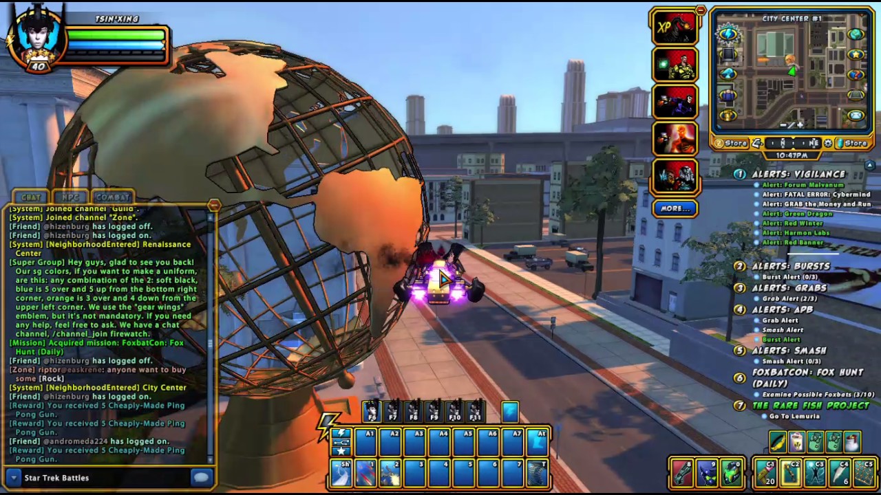 Foxbatcon Day 6 Champions Online 4 5 2017 10 45 23 PM - YouTube