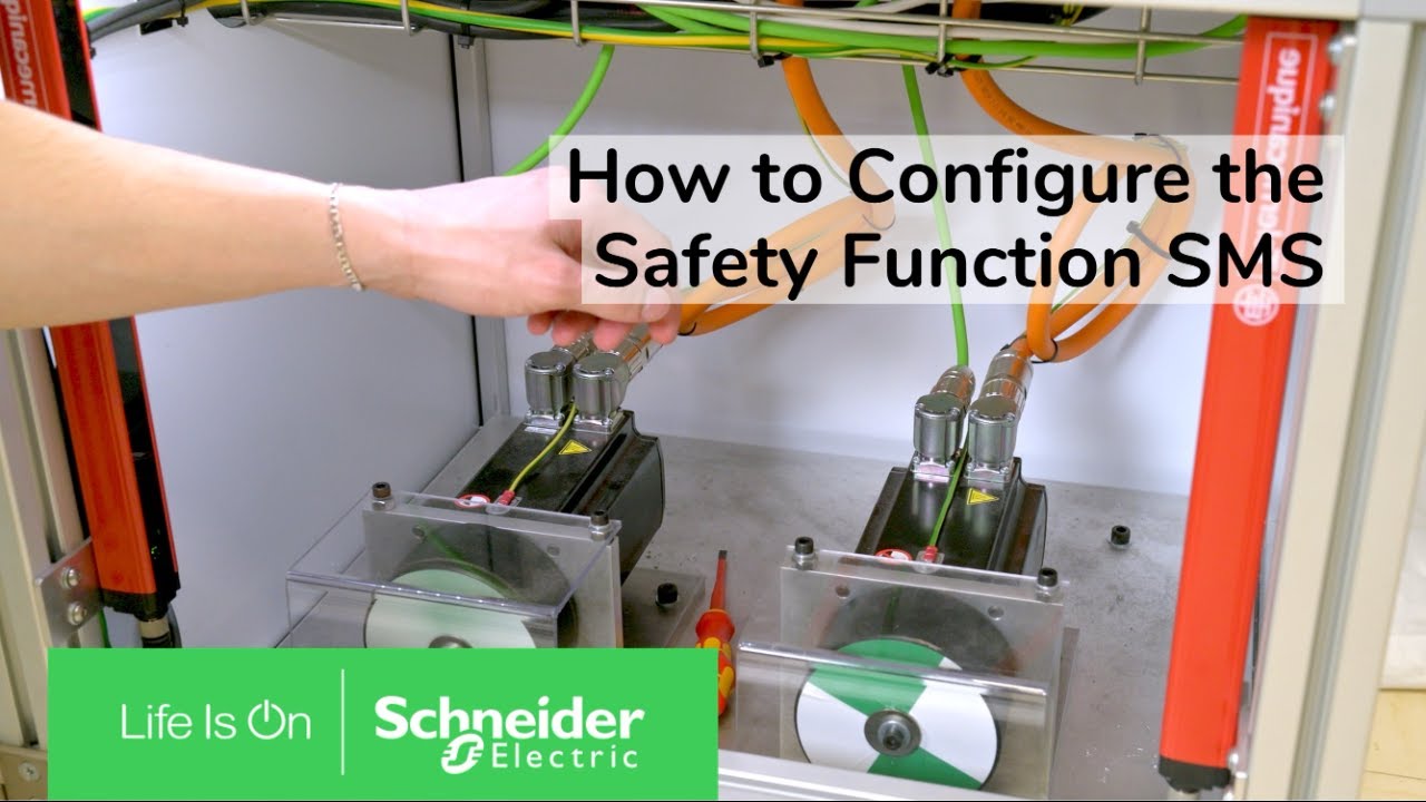 How to Configure the Safety Function SMS for the Safety Module VW3A3802 ...