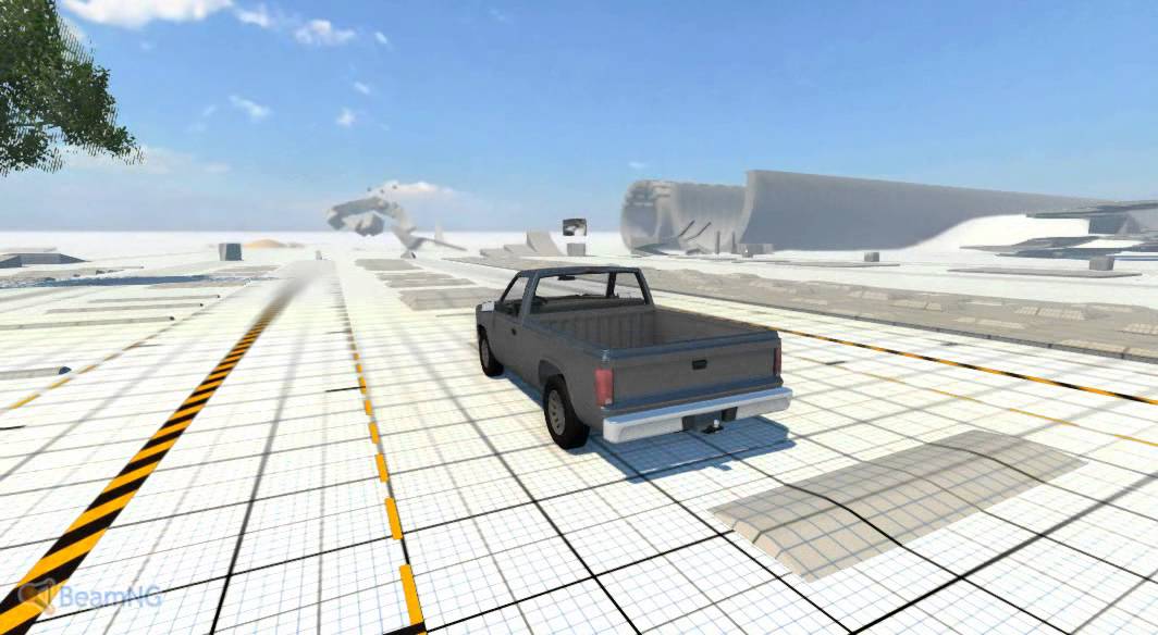 BeamNG TechDemo Physics Game play - YouTube