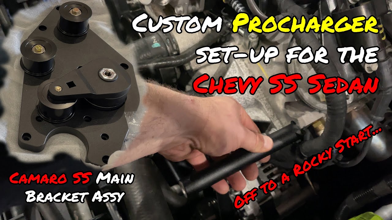 Custom Procharger Setup for the Chevy SS - Main Bracket Assembly Pt1 ...