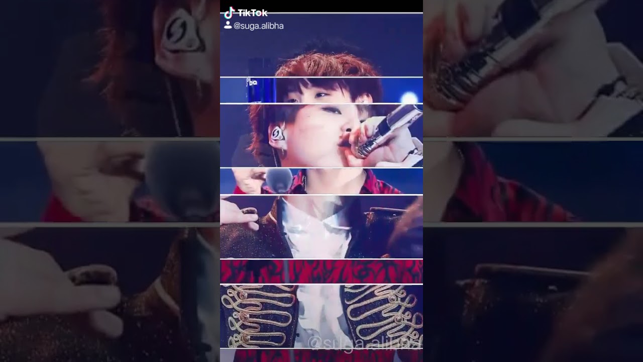 BTS's suga tik tok video - YouTube