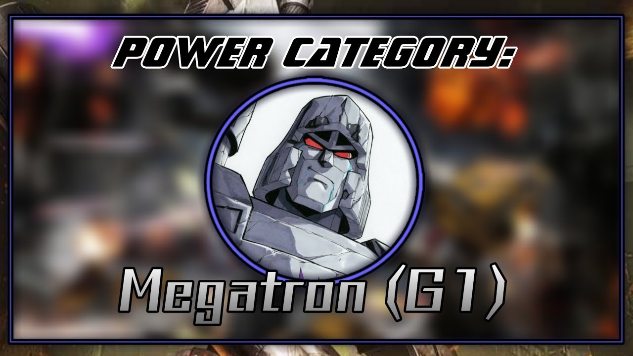 Power Category: Megatron (G1) - YouTube