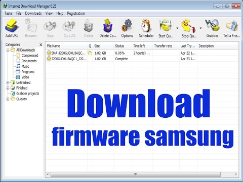 How to samsung original firmware download - YouTube