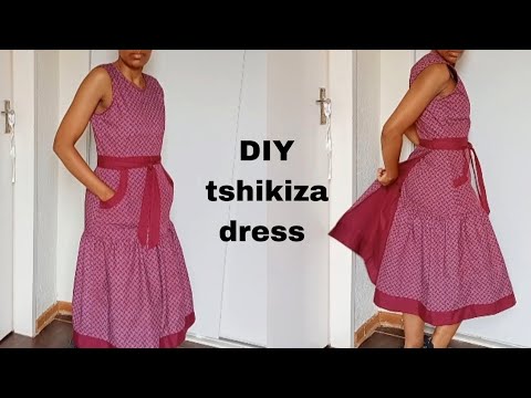 DIY tshikiza dress | how to make a tshikiza dress - YouTube