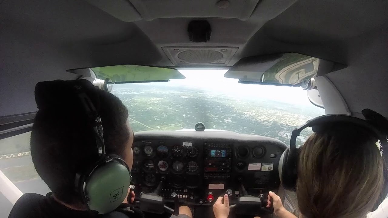 Flight Training Cessna 172 lesson 2 - YouTube