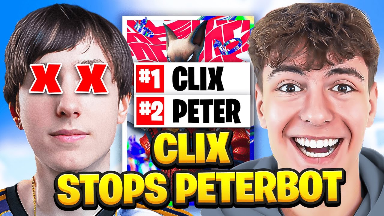 Clix ENDS Peterbot’s WIN Streak… - YouTube