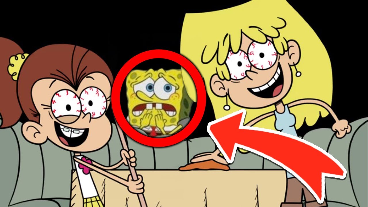15 HIDDEN SpongeBob Easter Eggs in The LOUD HOUSE You Missed - YouTube