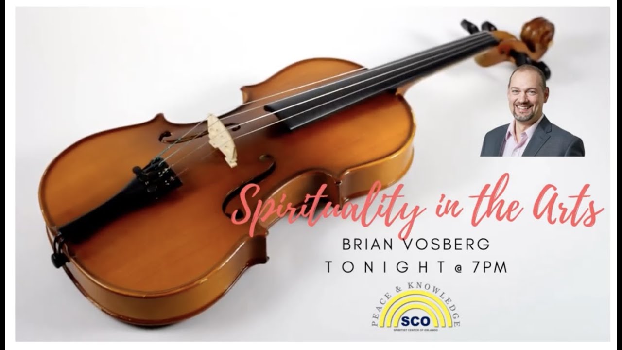 SPIRITUALITY IN THE ARTS - Brian Vosberg - YouTube