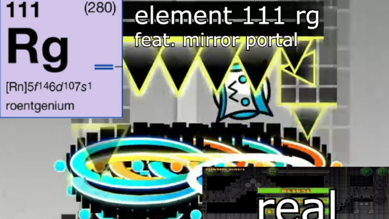 "Element 111 Rg" by DarkX and Restoration Union | Geometry Dash 2.11 ...