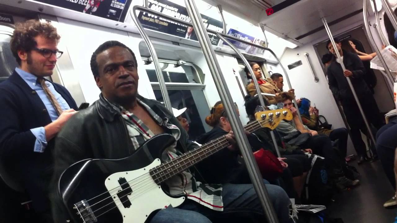 New York Subway singer - Let's Get It On - YouTube