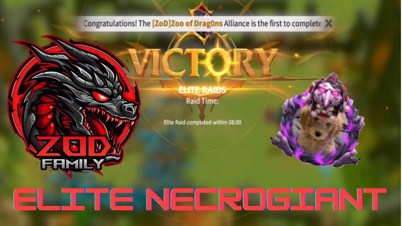 ZOD Elite Necrogiant Kill - YouTube