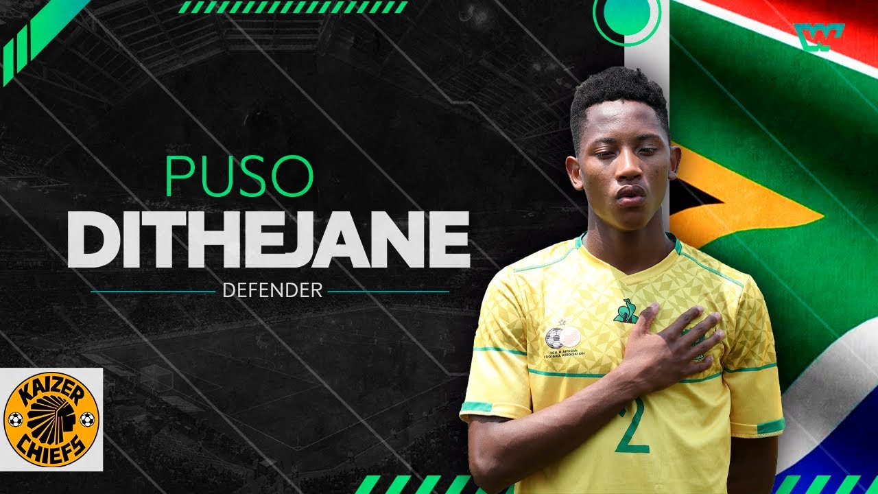 Puso Dithejane | Kaizer Chiefs | COSAFA U20 Youth Championship 2022 ...