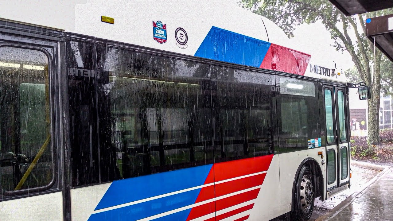Riding Houston Metro 51 Hardy/Kelly To LBJ Hospital - YouTube