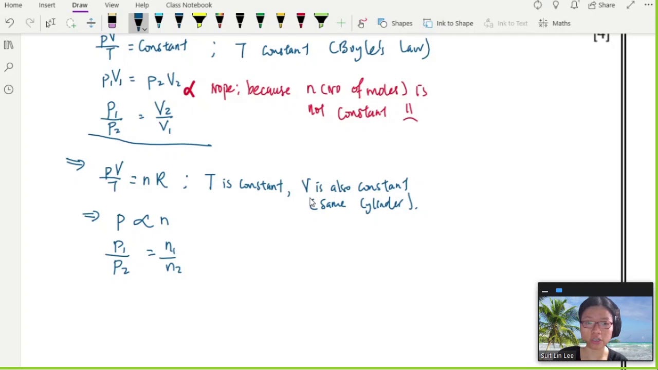 15.1b Ex1 ON14 P41 Q3 Leaking Gas | A2 Ideal Gas | Cambridge A Level ...