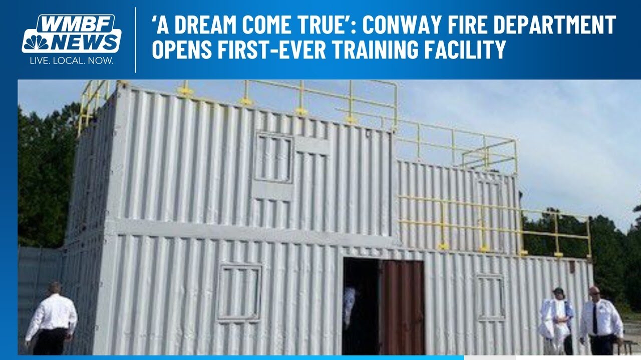 ‘A dream come true’: Conway Fire Department opens first-ever training ...