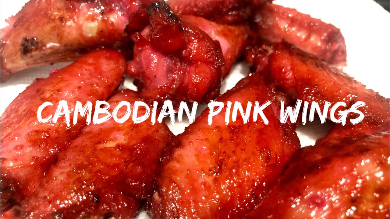Cambodian Pink Wings (Char Siu ) Marinade ♡ | COOK WITH ME - YouTube