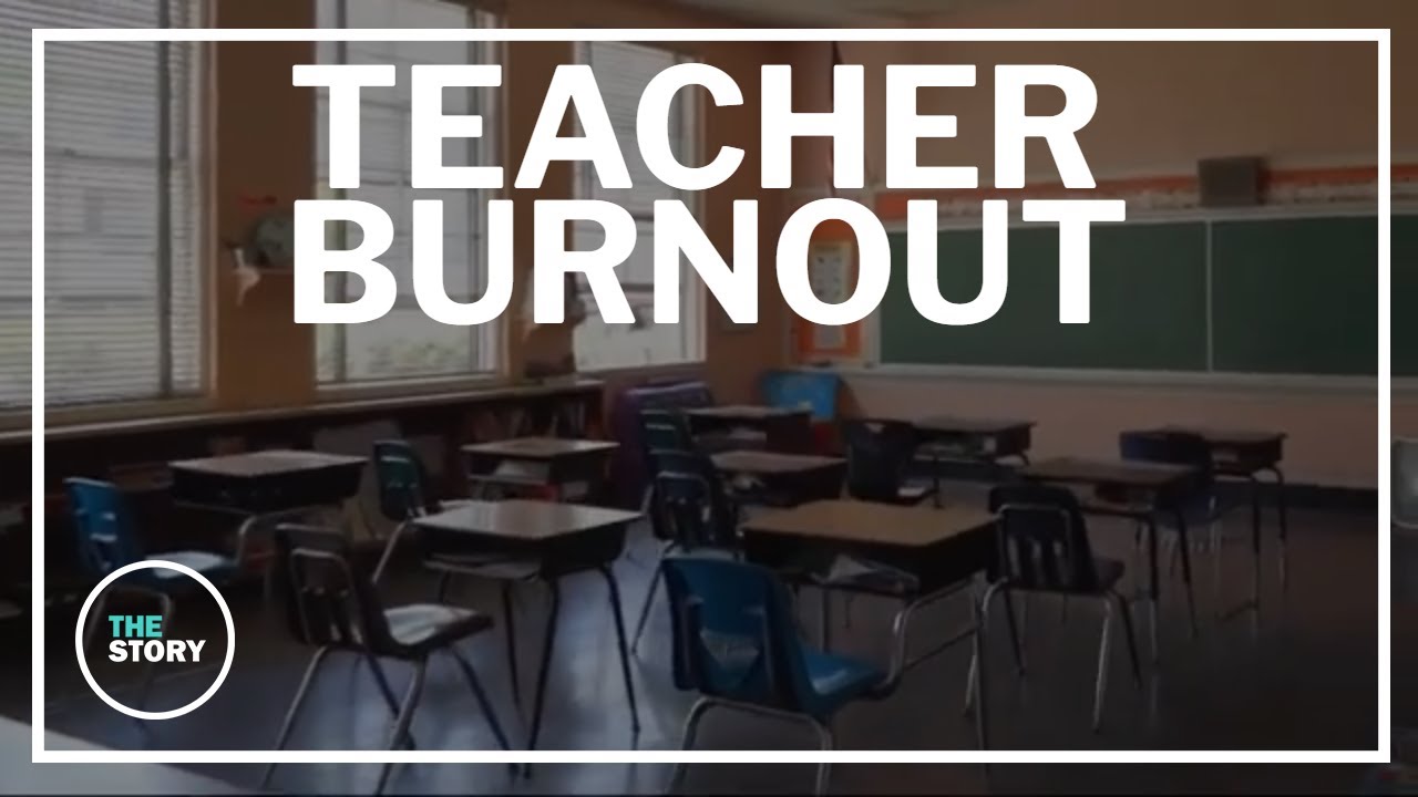 Teachers are stressed, burned out and leaving the profession - YouTube