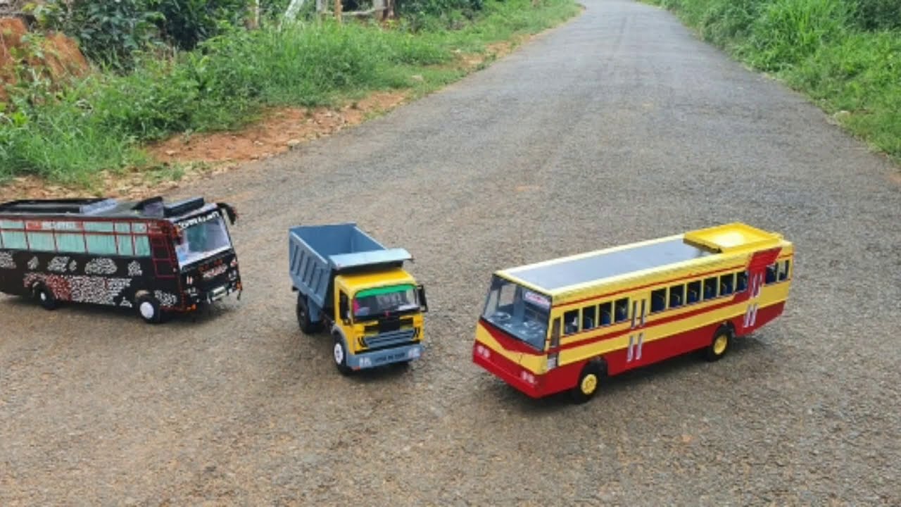 Simple DIY |Miniature Bus Making| - YouTube