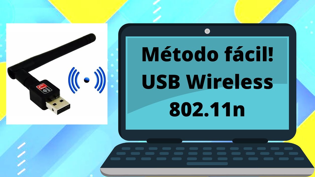 Instalar USB-WIRELESS 802.11n - YouTube