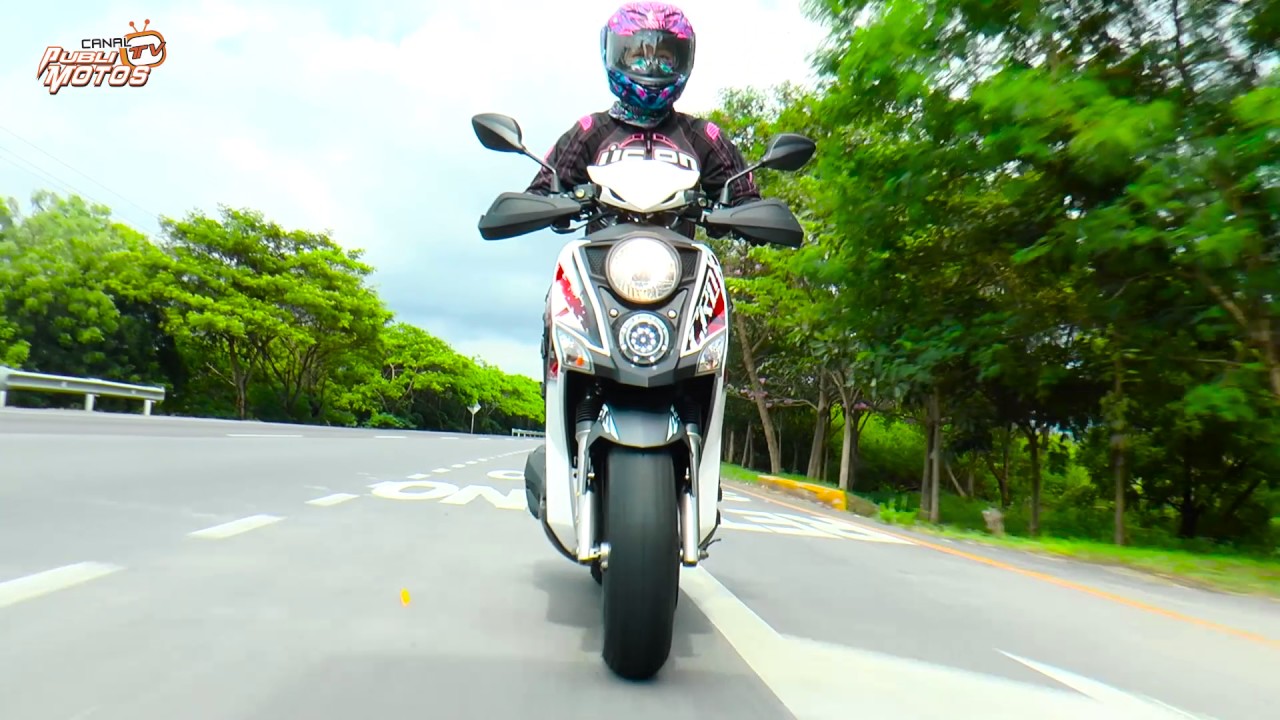 PRUEBA A BORDO SYM CROX R150 - YouTube