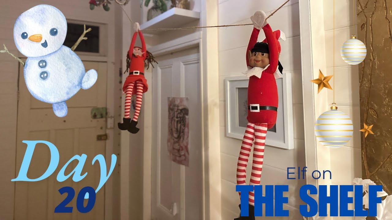 ELF ON THE SHELF DAY 20 + ADVENT CALENDARS - YouTube