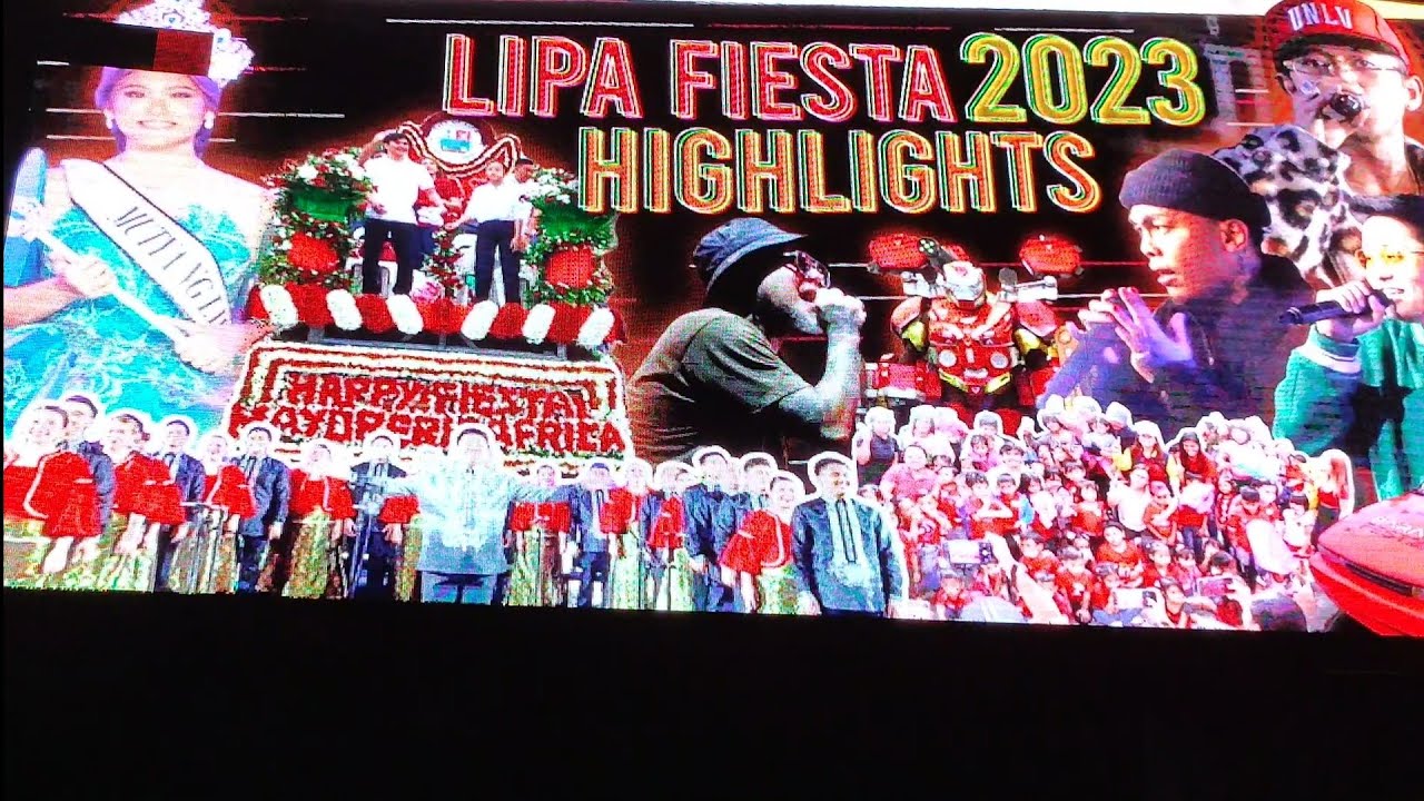 Huge Fiesta Events in Lipa City, Batangas - YouTube