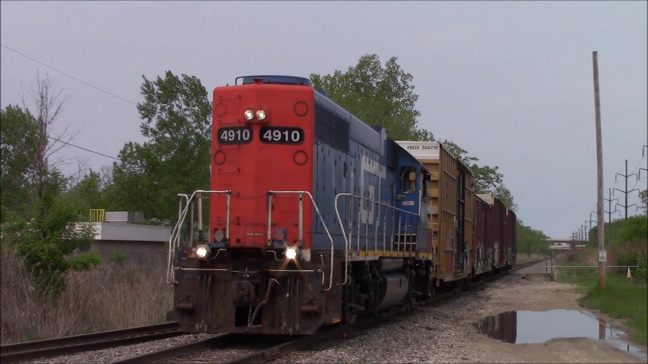Wisconsin Rails Express Episode 12 l Trains Around Green Bay - YouTube