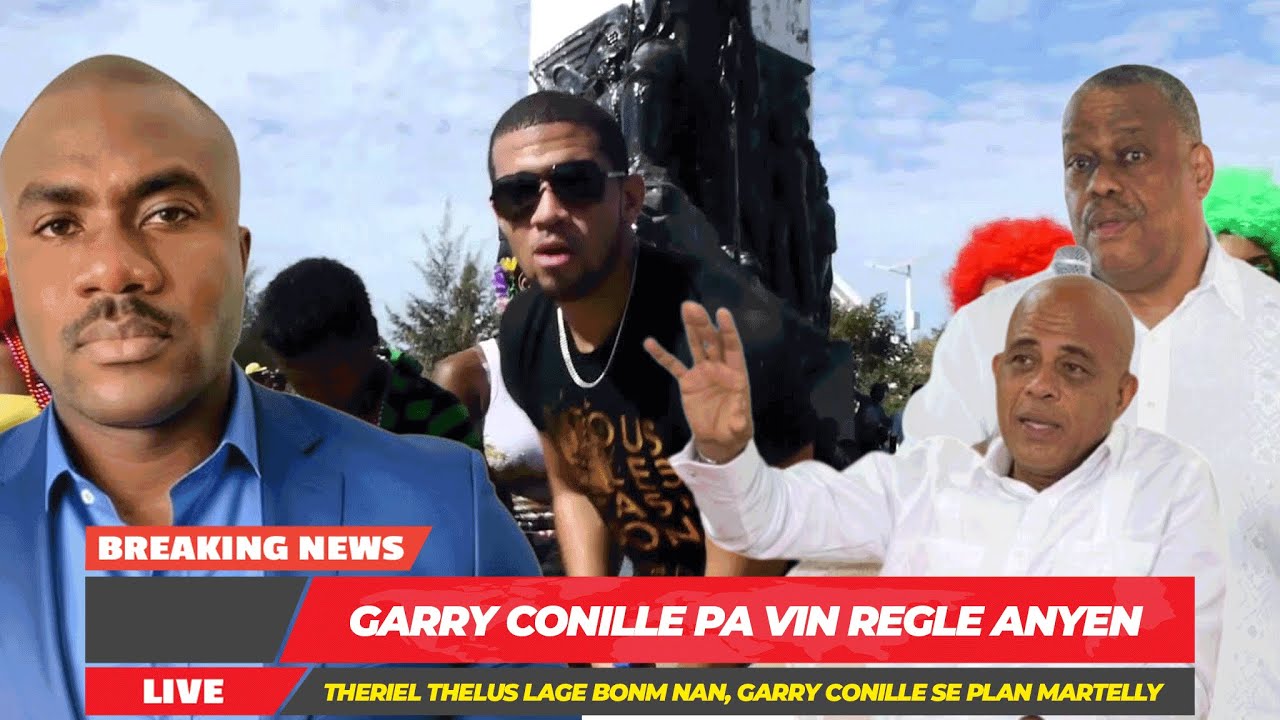 Theriel Thelus Frape PM Garry Conille, Se Plan Michel Martelly Li Vin Ekzekité😲 Nou Mele - YouTube