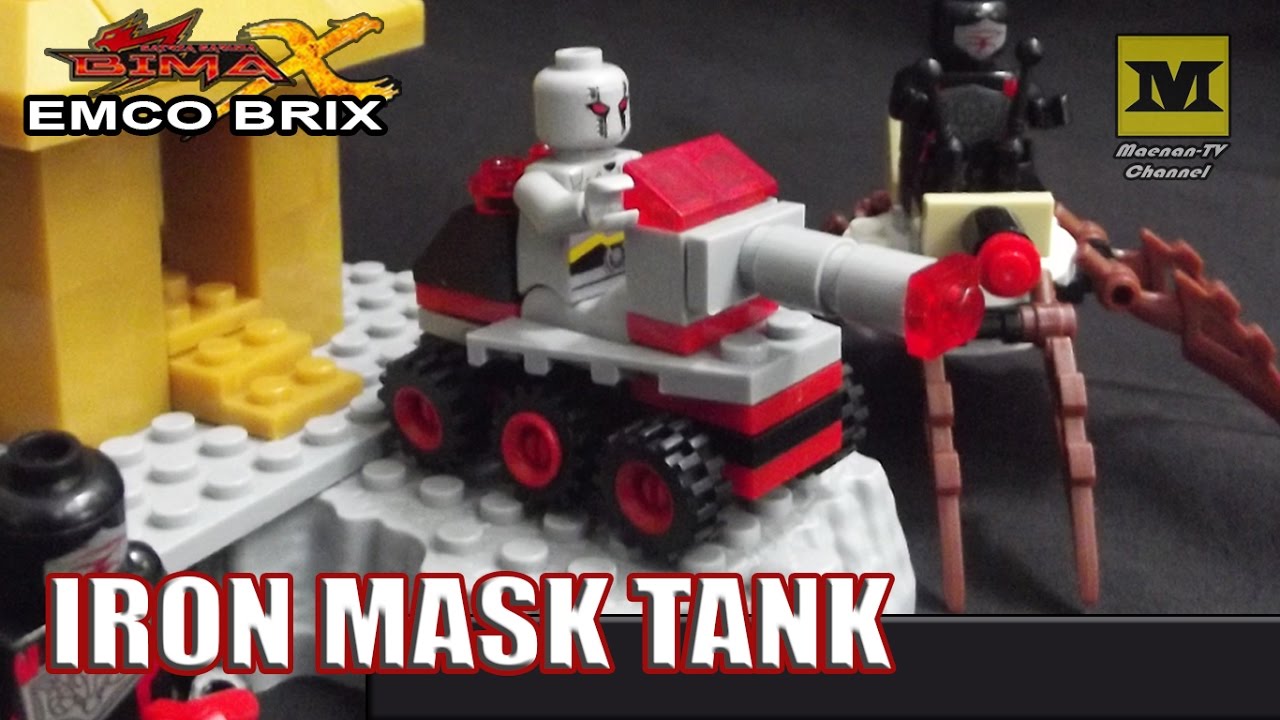 Bima-X BRIX : Iron Mask Tank (Topeng Besi) - YouTube