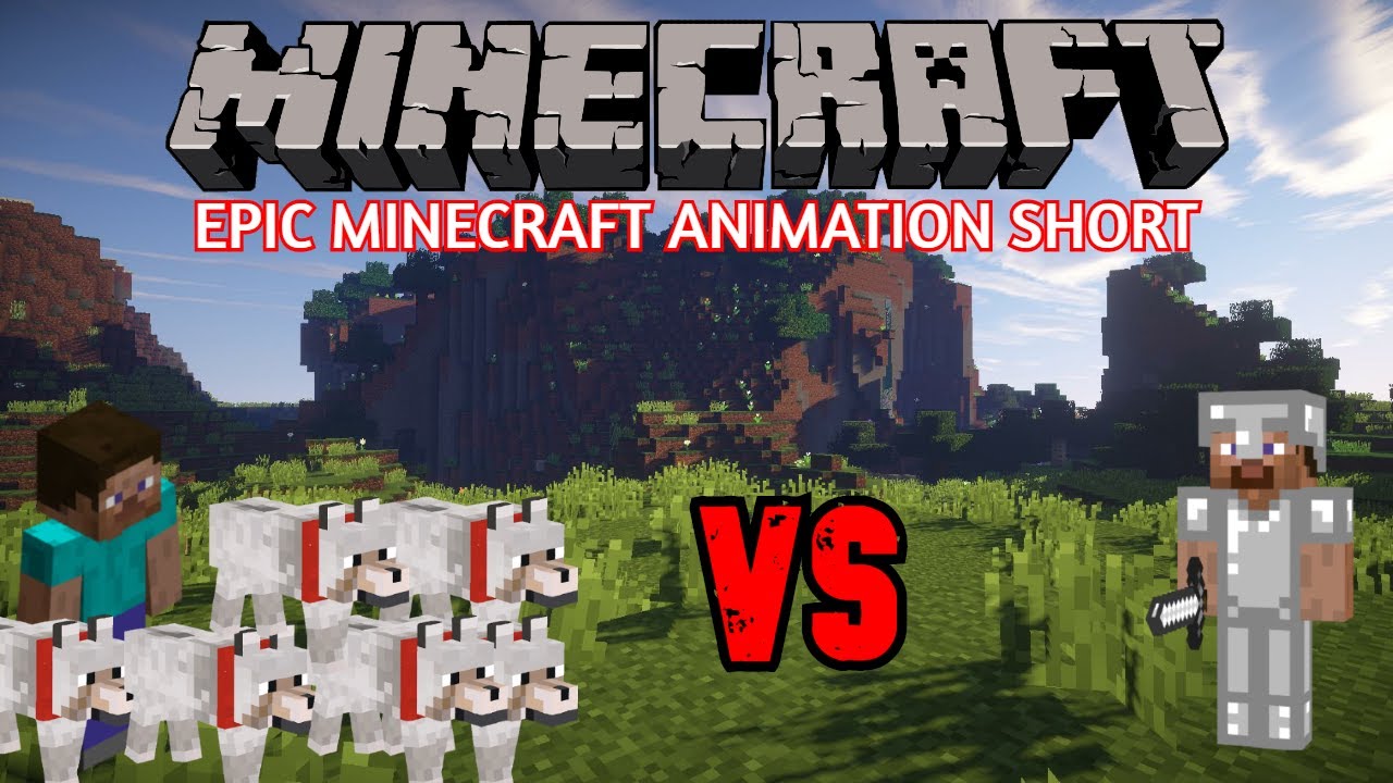 Epic Minecraft Battle - Minecraft Animated Short - YouTube
