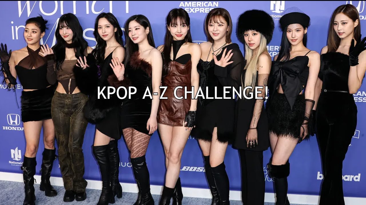 a-z kpop challenge - YouTube