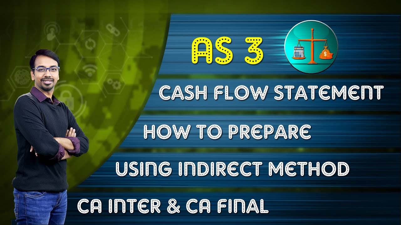 How To Prepare Cash Flow Statement Using Indirect Method Class 12 CA Inter CA FInal AS 3 how-to-prepare-cash-flow-statement-using-indirect-method-class-12-ca-inter-ca-final-as-3