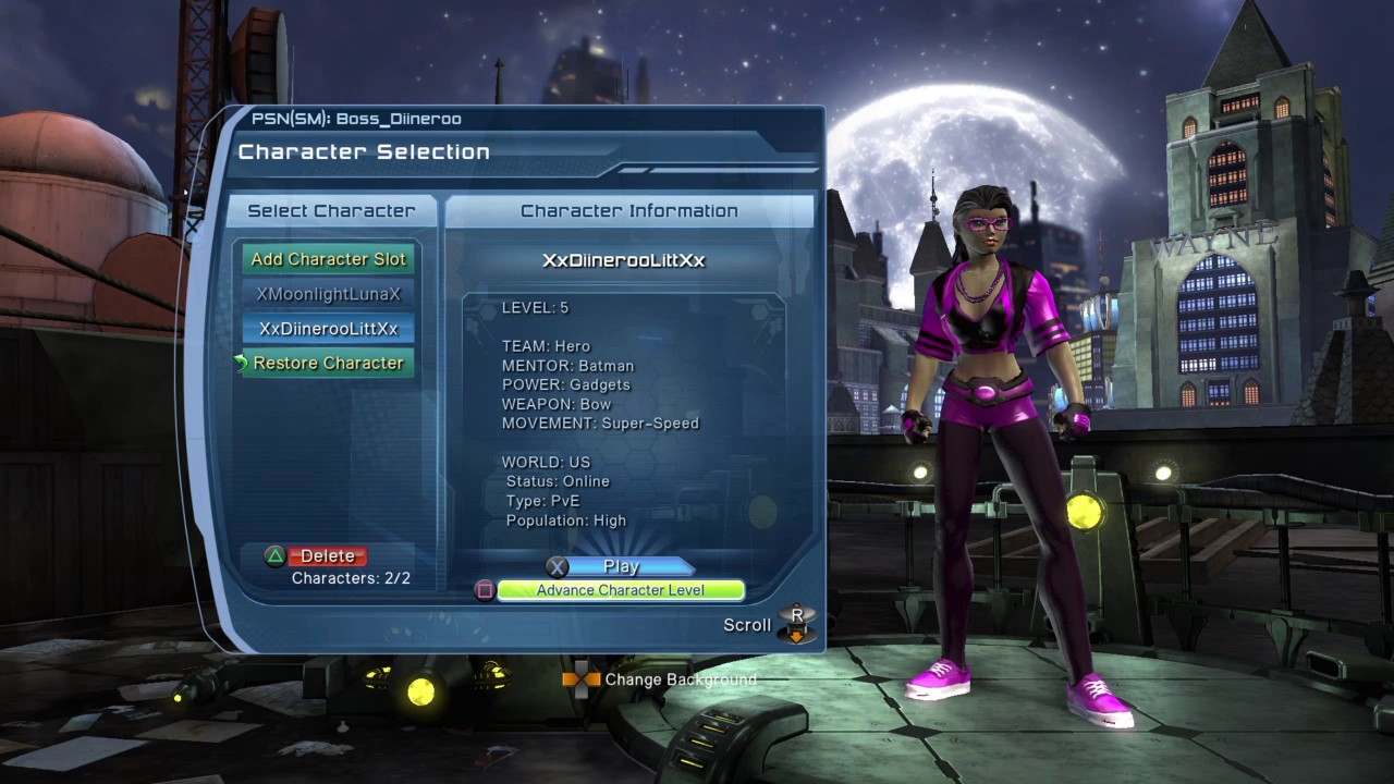 DC Universe Online Main Menu Theme - YouTube