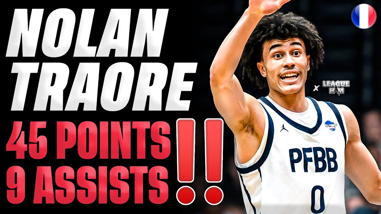 Nolan Traore's Historic Performance in ANGT Finals vs Barcelona | 5.25. ...