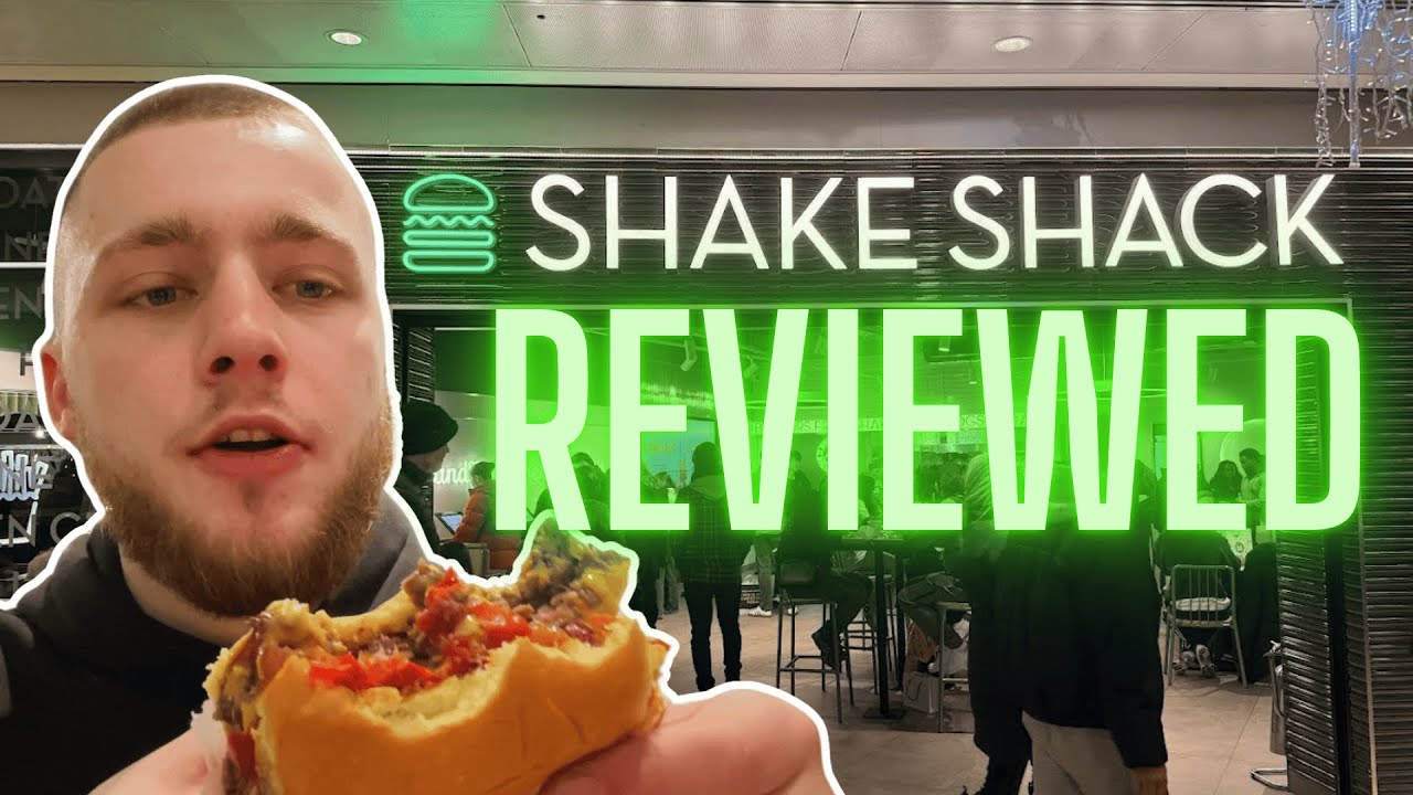 FIRST TIME TRYING SHAKE SHACK! - Overrated or Amazing? | RealReviews EP ...