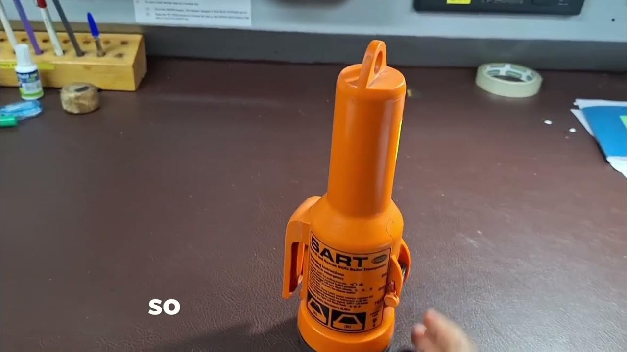 SART Search and Rescue Radar Transponder - YouTube