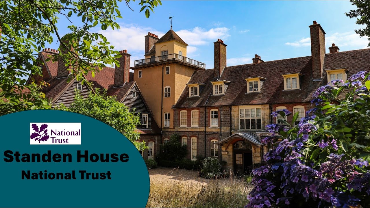 Standen House - National Trust - East Grinstead - West Sussex - YouTube