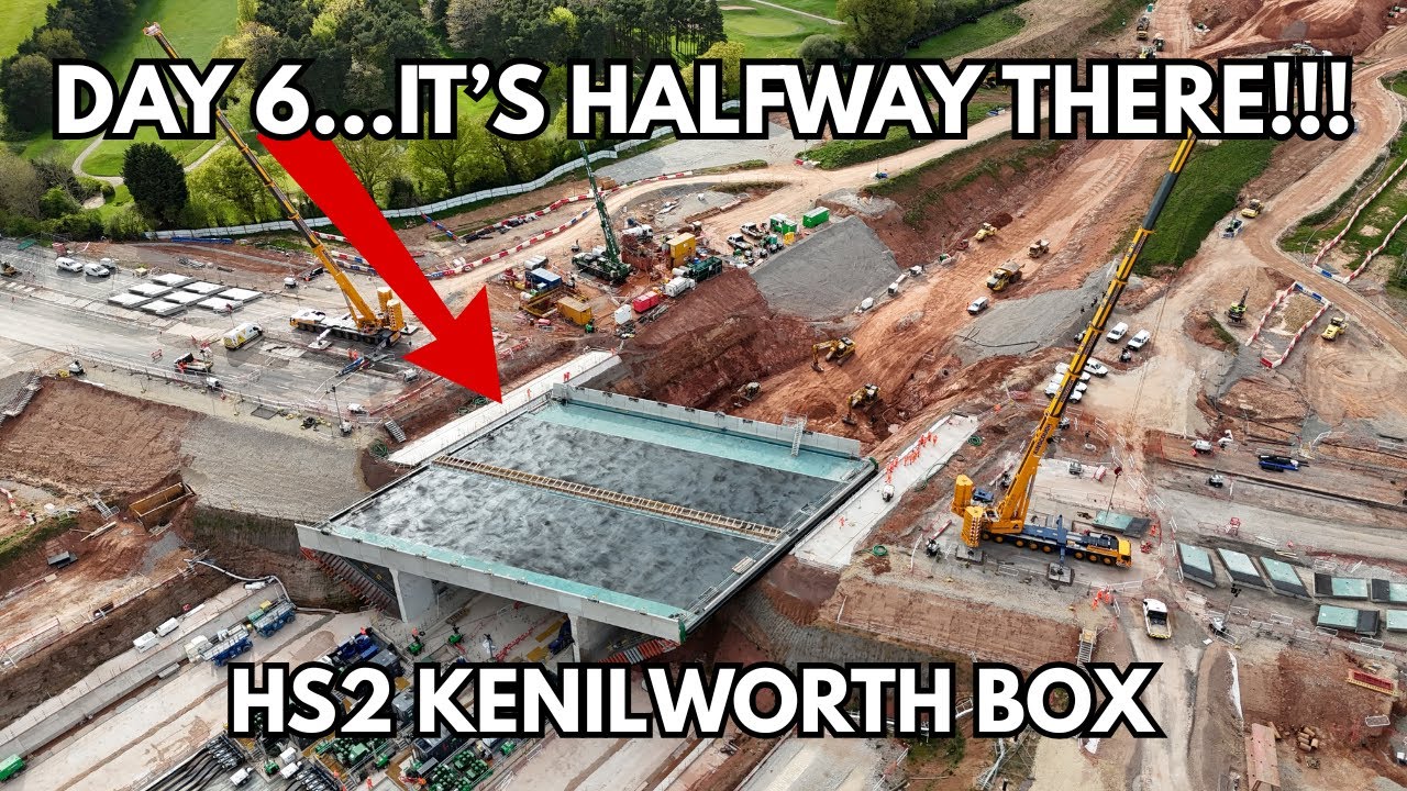 DAY 6...IT'S HALFWAY THERE !!! - HS2 KENILWORTH BOX - CHECK THIS OUT ...