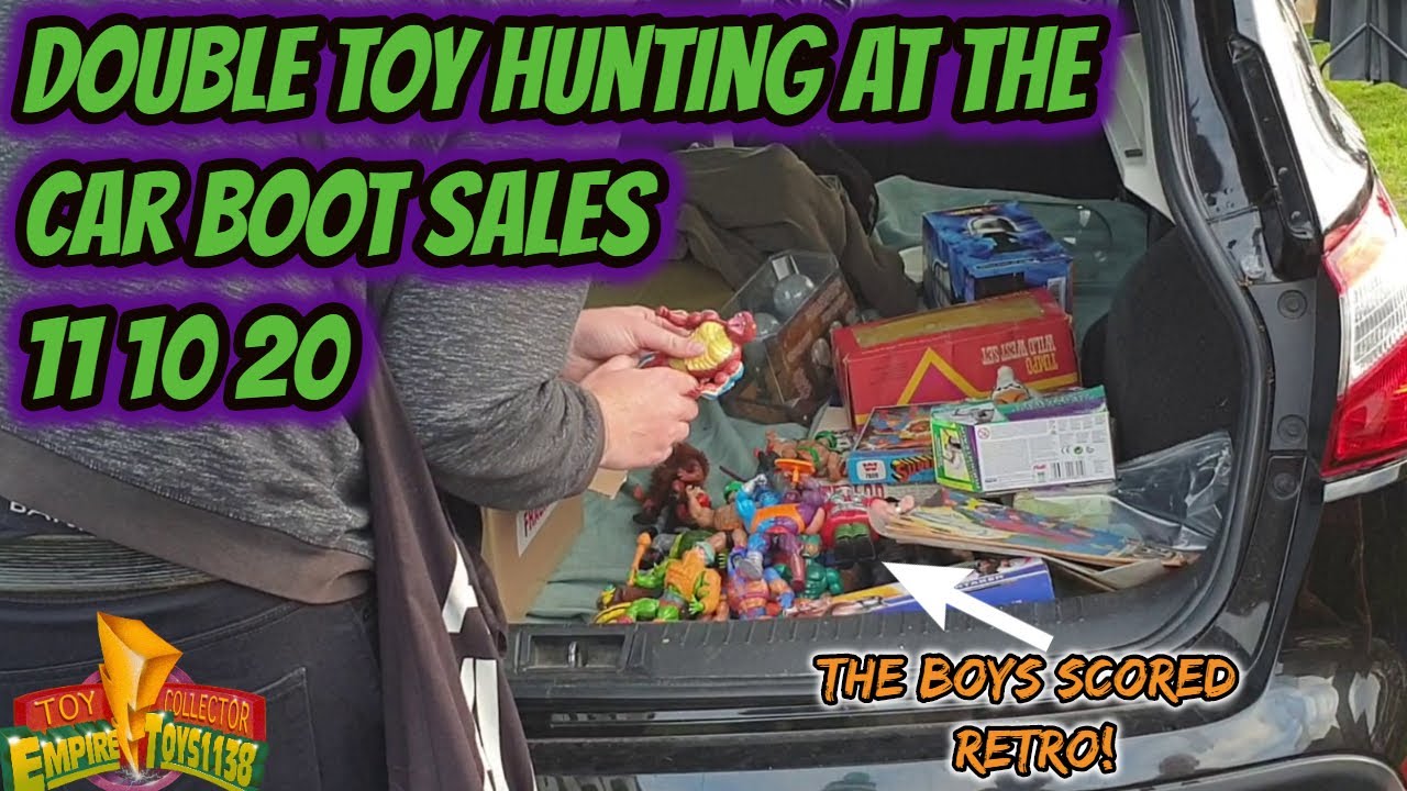 CAR BOOT SALE TOY HUNTING HAUL 11 10 20. Double boot sale hunting ...