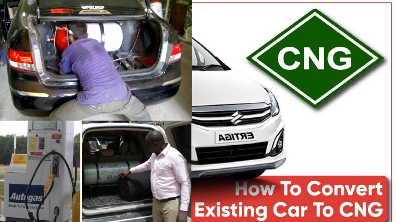 HOW TO Convert Petrol Car to CNG (Compressed Natural Gas) - YouTube
