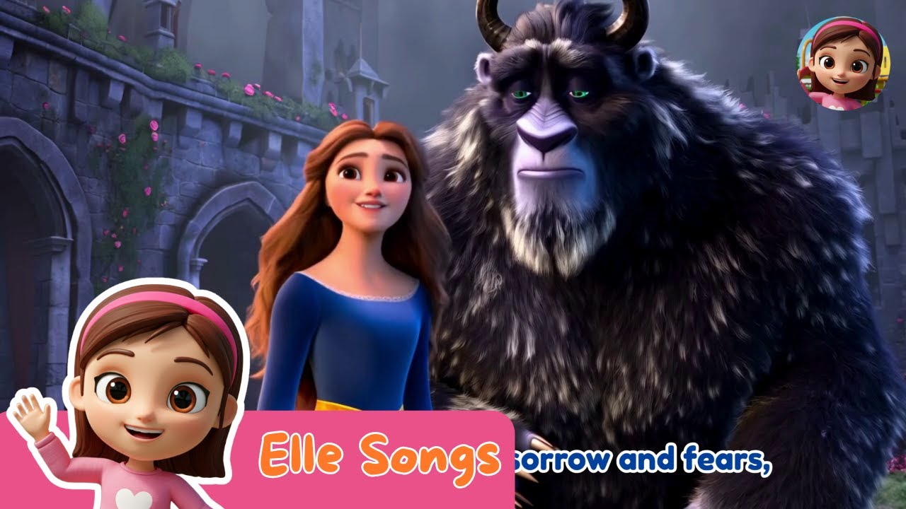 👸BEAUTY AND THE BEAST👺 (ALTERNATIVE VERSION) | Nursery Rhymes and Kid ...
