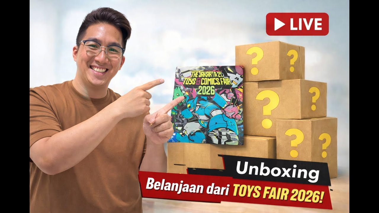 LIVE UNBOXING HAUL DARI TOYS FAIR ! - YouTube